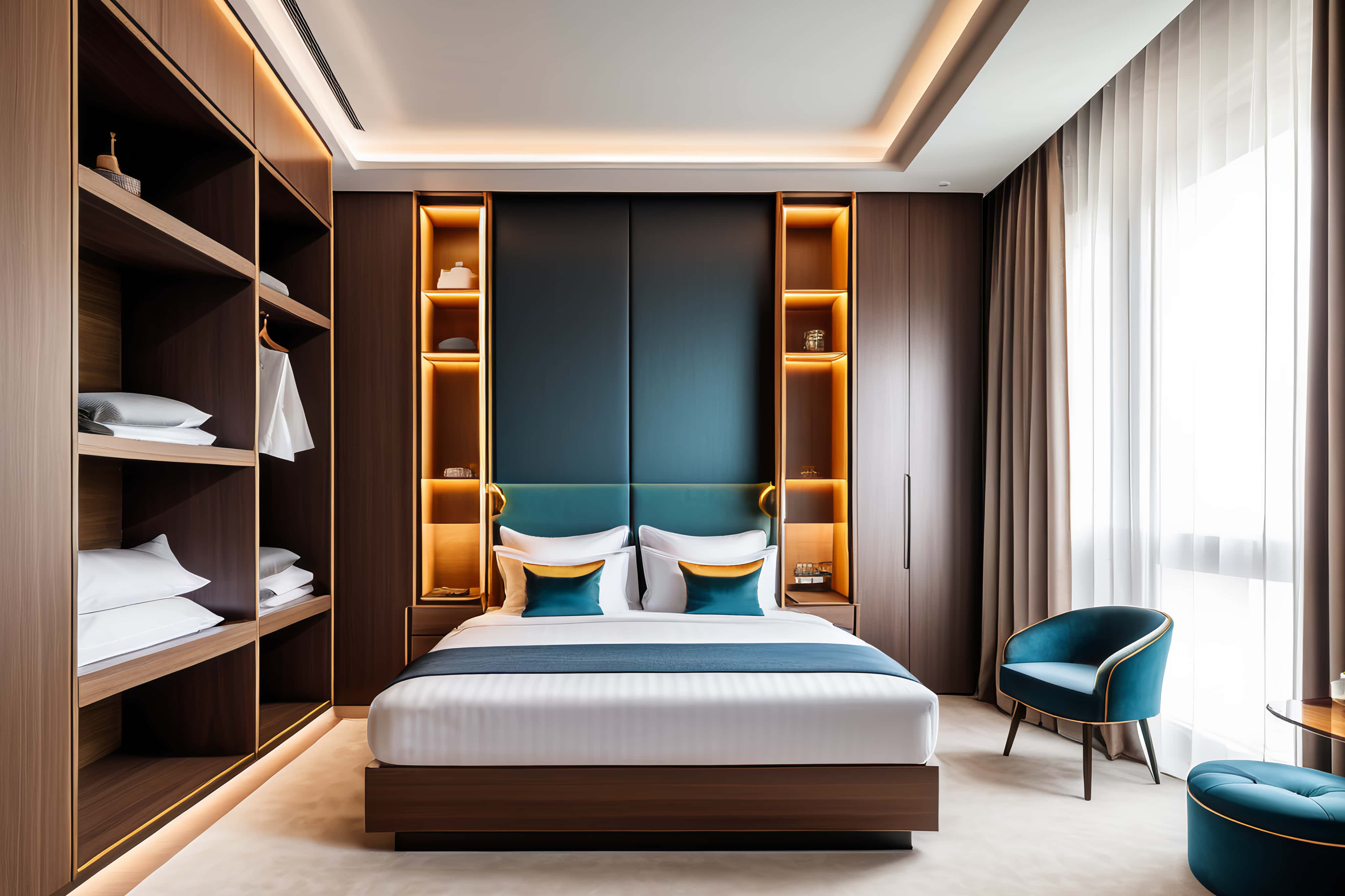 7 Benefits of Having a Hotel Room Walk-in Wardrobe