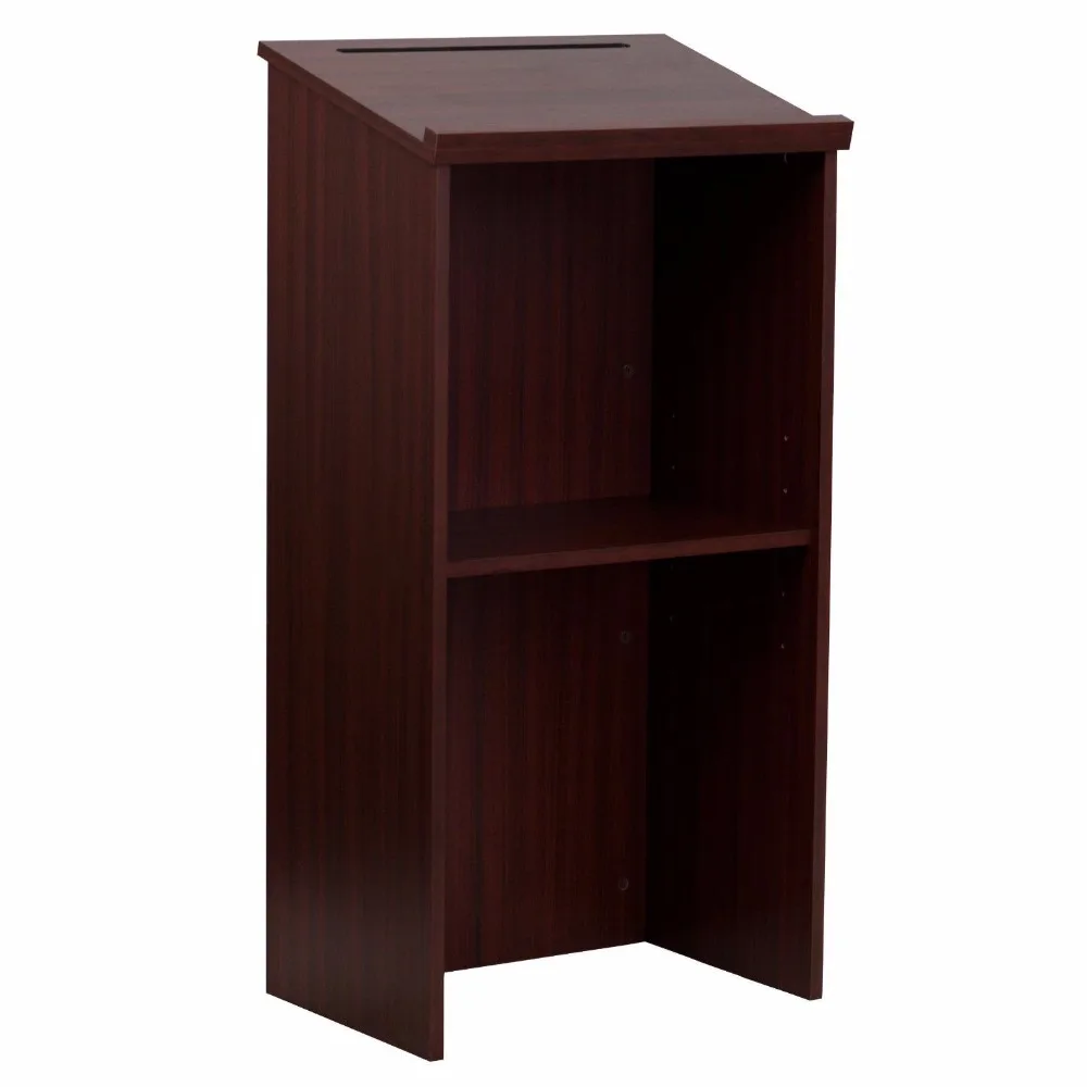 Mahogany Stand Up Speech Desk Speech Table Lectern for Churches,School ...